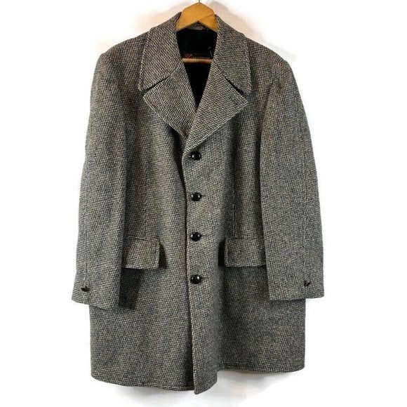 McGregor | Jackets & Coats | Mcgregor Mens Wool Coat Size 44 Tweed ...
